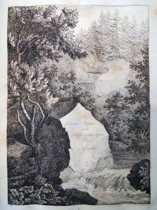 Goethe mixes poetry with visual art | Graphic Arts