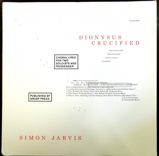 Dionysus Crucified | Graphic Arts