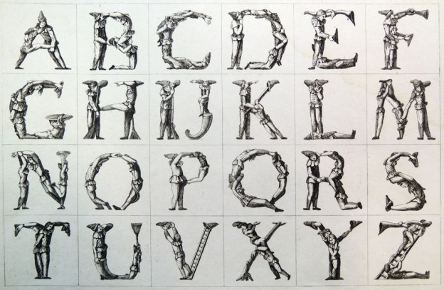 Posture Master Alphabet | Graphic Arts