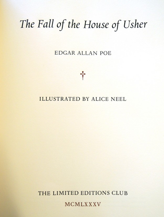 Edgar Allen Poe and Alice Neel | Graphic Arts