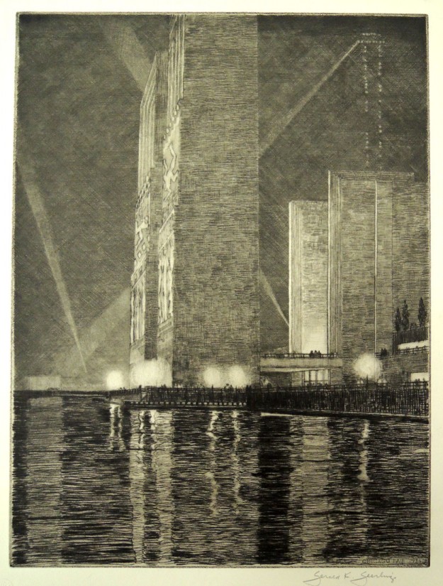 Gerald Kenneth Geerlings’ winning etching | Graphic Arts