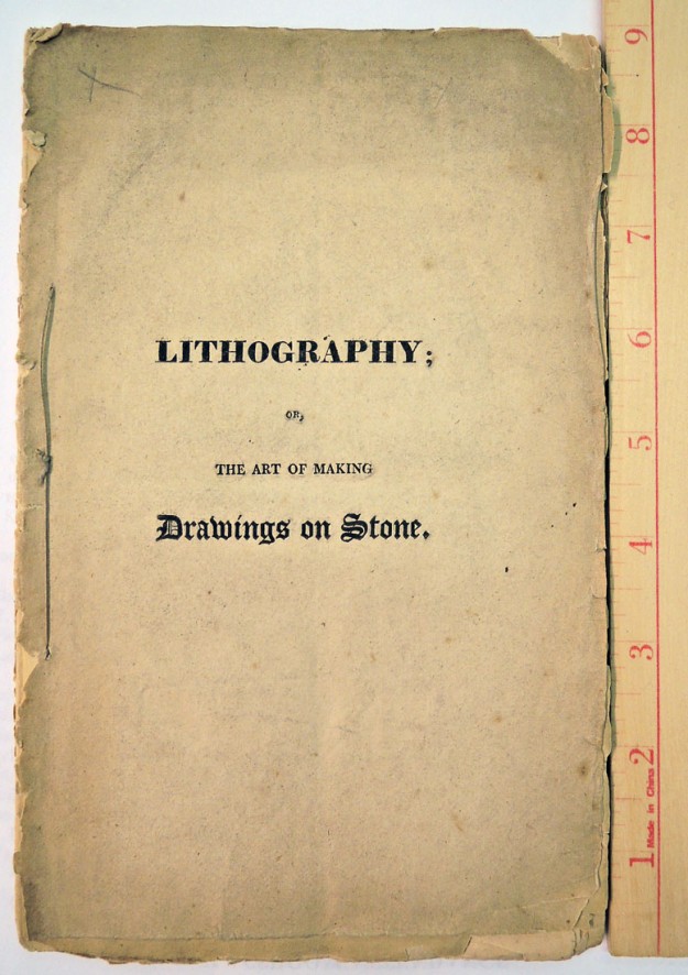 First Lithography in English, 1813 | Graphic Arts