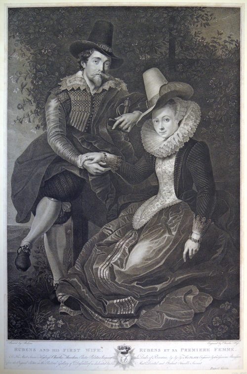 Rubens and His First Wife | Graphic Arts