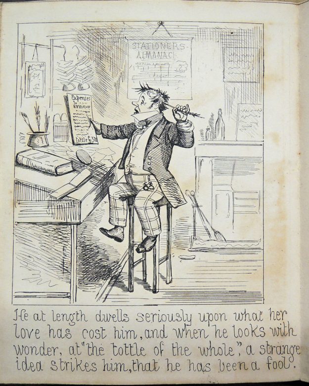 An Early Comic Strip, 1841 | Graphic Arts