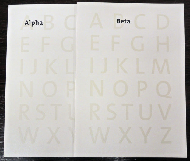 Alpha Beta | Graphic Arts
