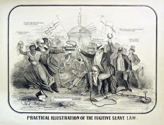 Practical Illustration of the Fugitive Slave Law | Graphic Arts