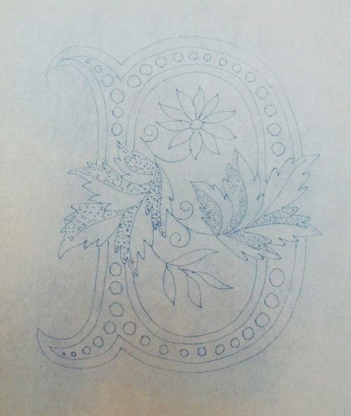 Perforated embroidery patterns | Graphic Arts