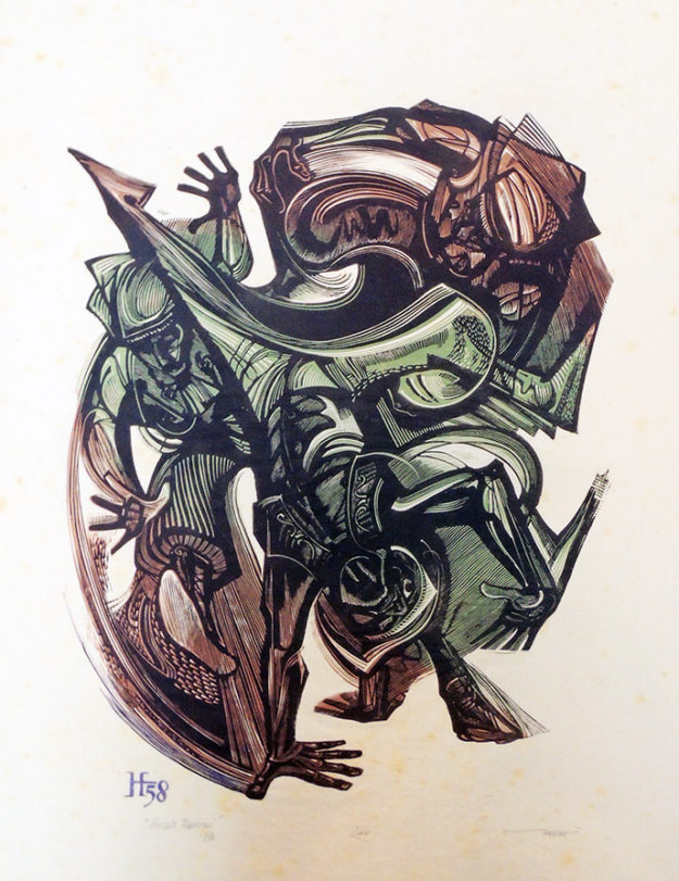 The Moroccan Acrobats | Graphic Arts