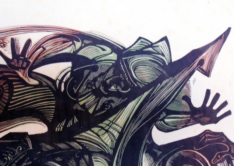 The Moroccan Acrobats | Graphic Arts