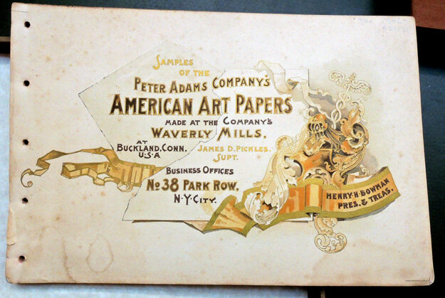 Samples of the Peter Adams Company’s American Art Papers | Graphic Arts
