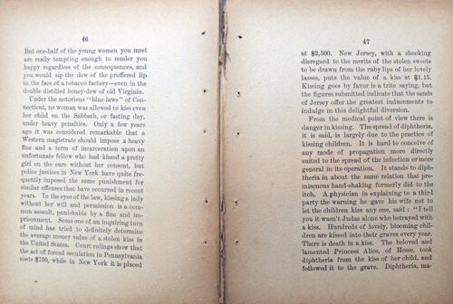 Kissing: the Art of Osculation Curiously, Historically, Humorously, and ...