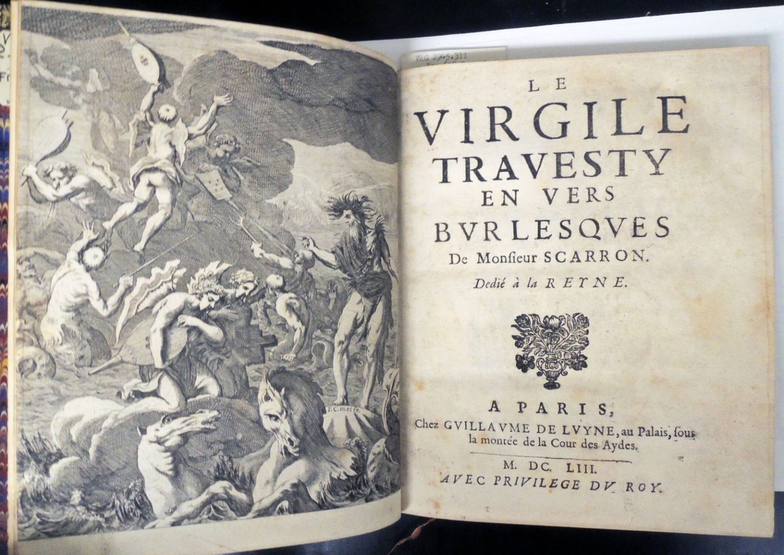 “Saint Paul enlevé jusqu’au troisième ciel” for Paul Scarron | Graphic Arts